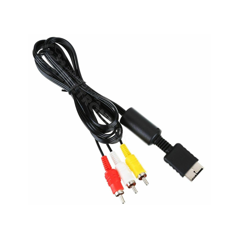 Cabo AV Áudio E Vídeo Para Playstation Ps1, Ps2, Ps3 Reforçado LL-033 ...