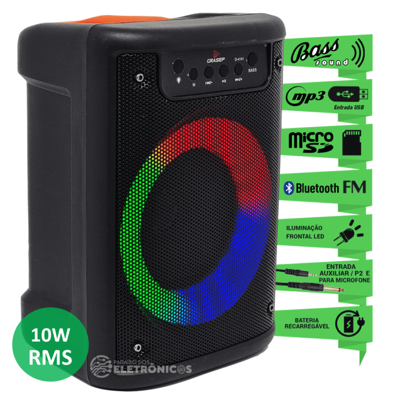 Rádio Portátil Analógico AM / FM Com Fone de Ouvido Preto – LE652 ...