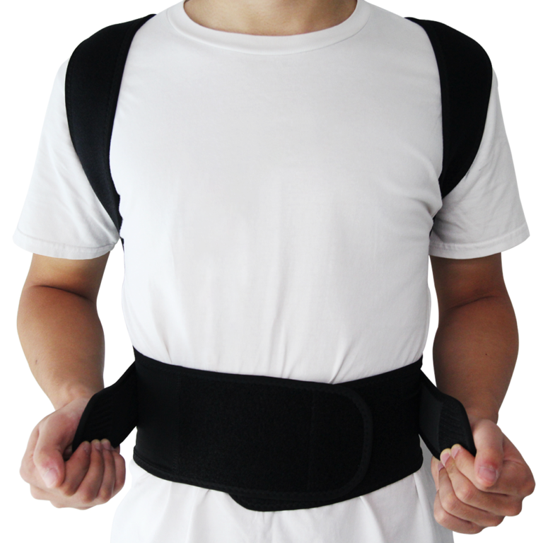 Cinta Colete Reforçada Corretor Postura Ergonômica Abdominal Coluna ...