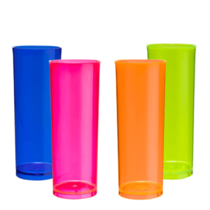 Copo Long Drink Em Acrílico Transparente Verde Neon Balada 280ml 25341 – Paraiso dos Eletrônicos