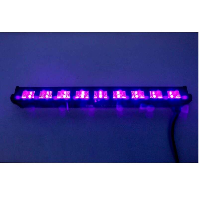 Luz Negra Ultravioleta UV Barra De 6 LEDs Efeitos De Iluminação ...