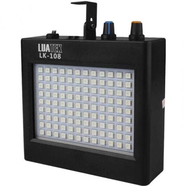 Mini Strobo 108 LEDs Flash Branco de 18W Efeito Estroboscópico ...