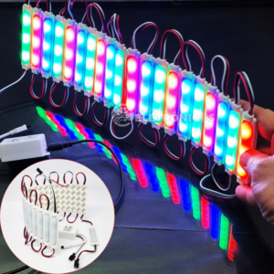 Módulo 3 LED Barra Com 20 Pçs De LEDs RGB Controle Remoto Para ...