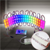 Módulo 3 LED Barra Com 20 Pçs De LEDs RGB Com Controle Para Decoração ...