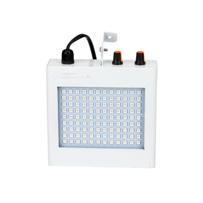 Strobo Mini Jogo De Luz 18W Efeito Flash Estroboscópico 108 LEDs ...