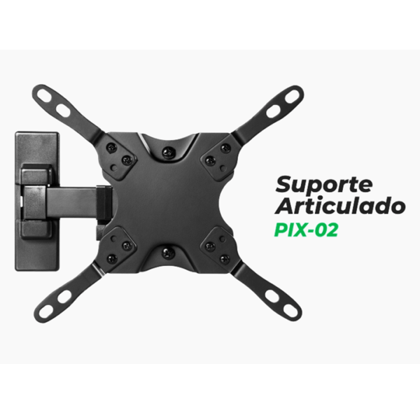Suporte Articulado de Parede Para TVs LED/Plasma/LCD/3D/Curva de 13″ a ...