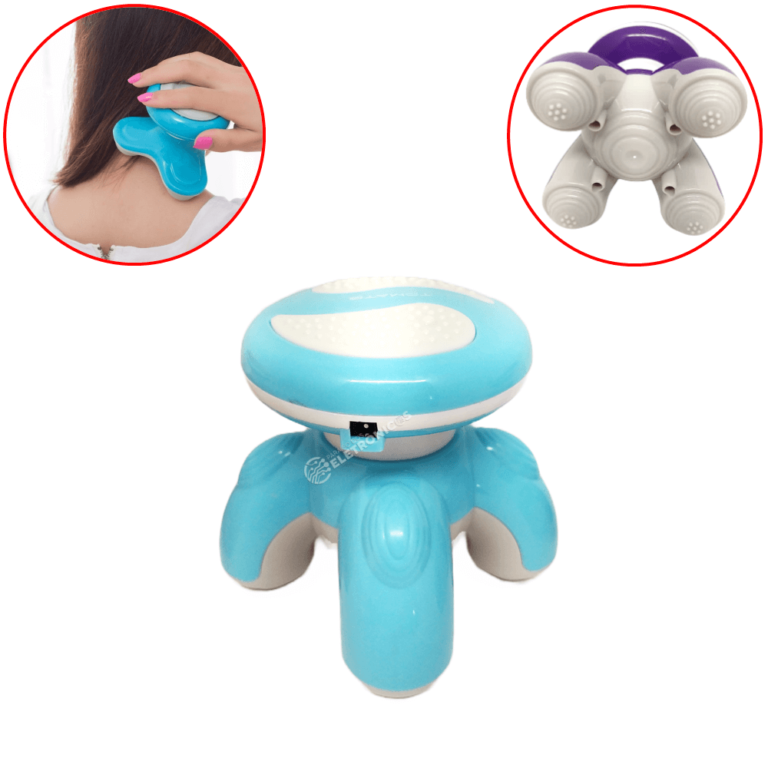 Mini Massageador Elétrico Portátil Corporal Pescoço Costas USB AM002AZ ...
