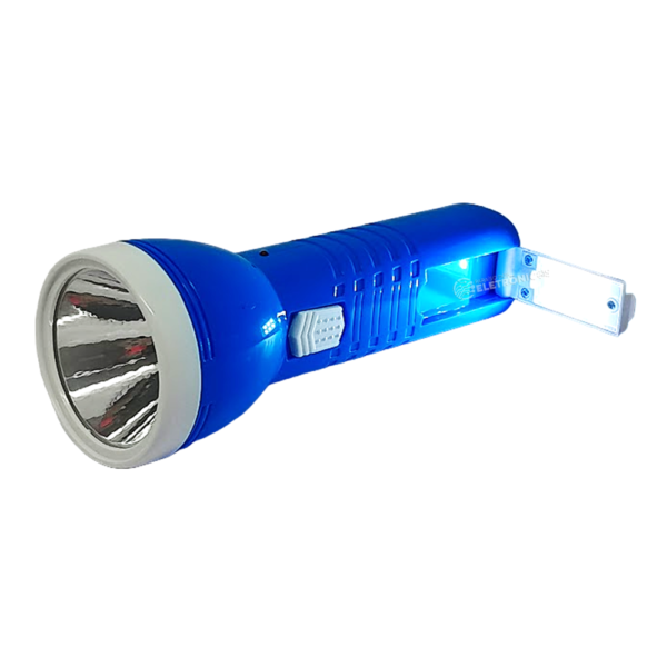 Lanterna Super Econômica LED Light Recarregável Com Luz Lateral DP1921A ...