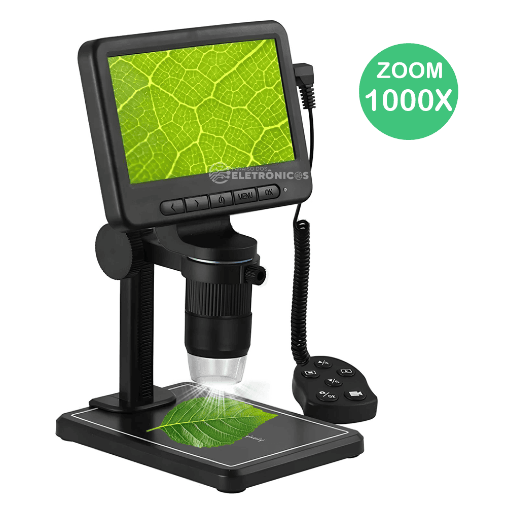 Óculos Com Lupa Profissional 7 Lentes de aumento 25x Zoom e Luz LED 2 ...